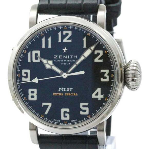 Zenith | Accessories | Zenith Pilot Type 2 Extra Special Steel ...